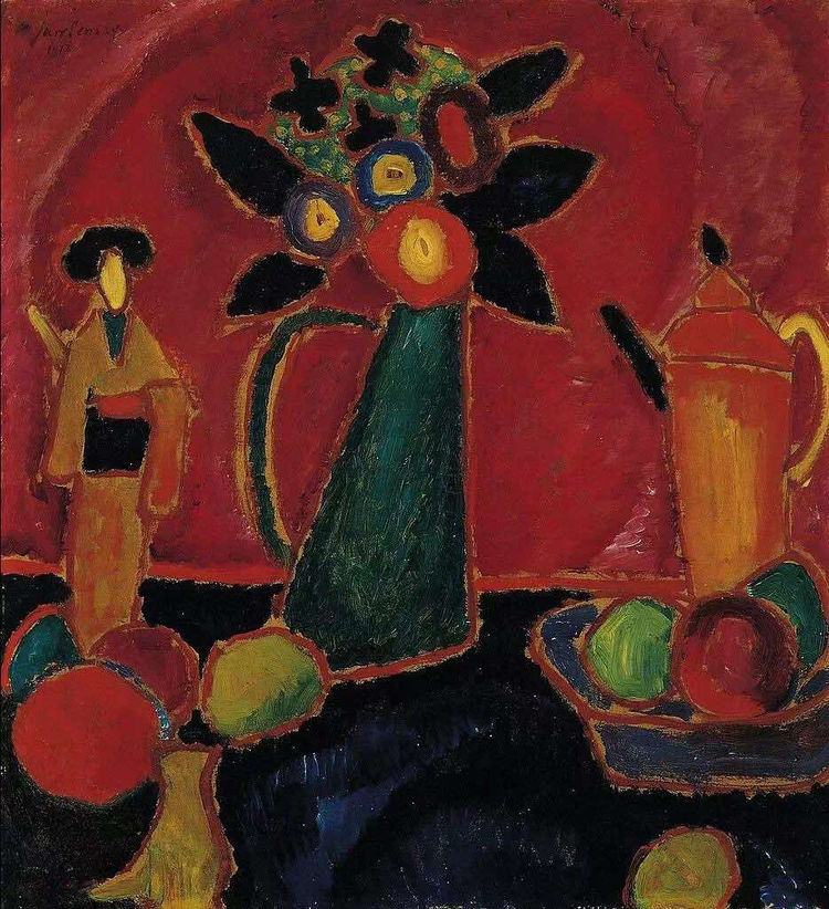 俄罗斯画家阿历克塞冯雅弗林斯基油画作品选集 凤凰网