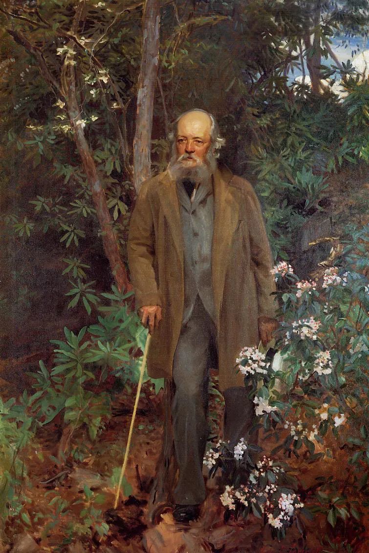 美国画家约翰辛格萨金特男性人物肖像油画作品欣赏 凤凰网