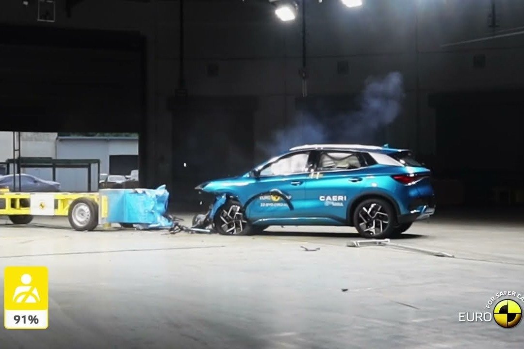 比亚迪元Plus Euro-NCAP摘五星_凤凰网视频_凤凰网