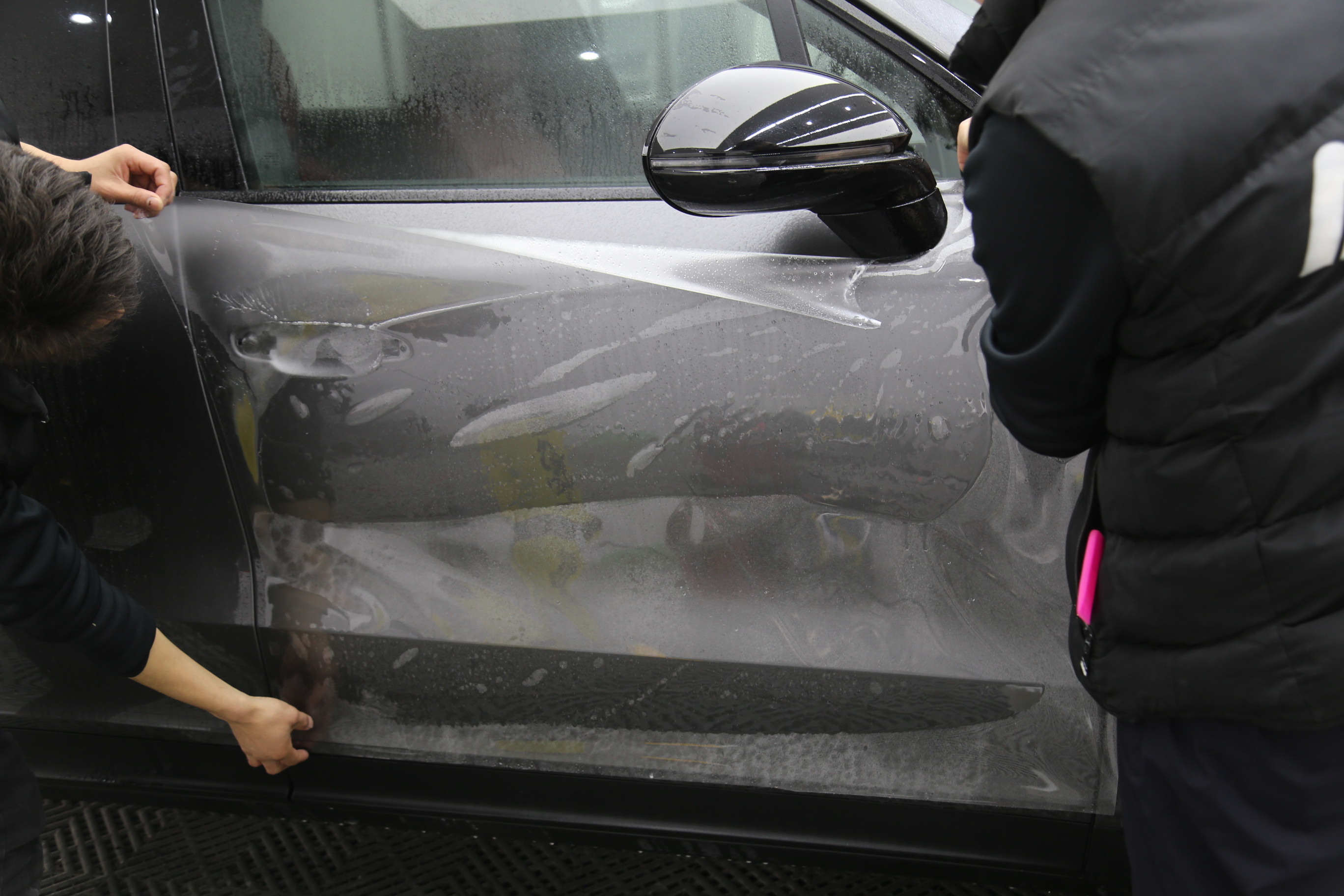 保时捷卡宴全车装贴XPEL隐形车衣透明保护膜__凤凰网