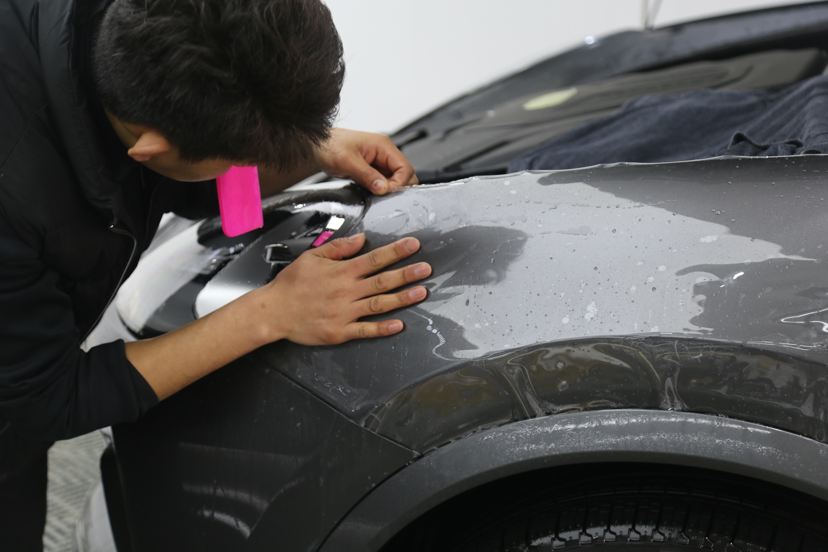 保时捷卡宴全车装贴XPEL隐形车衣透明保护膜__凤凰网