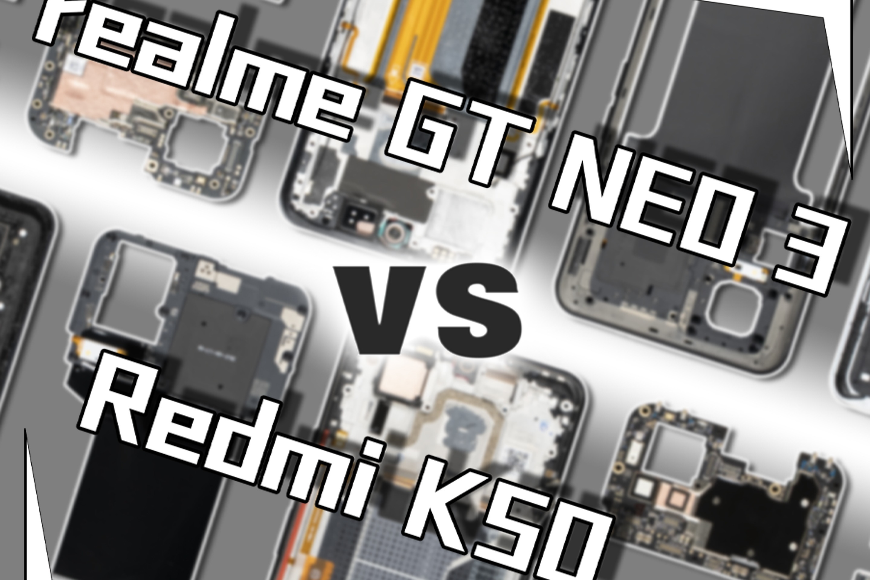 【享拆】realme GT Neo3 VS Redmi K50：到底谁才是焊门员？_凤凰网视频_凤凰网
