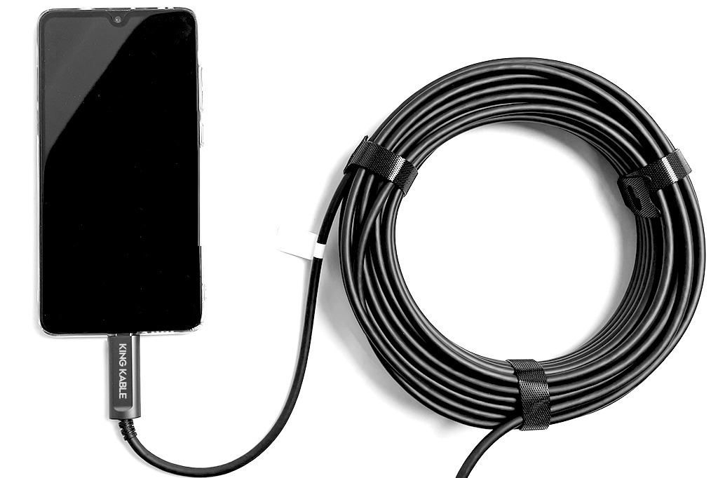 兼容雷电和USB4 TypeC口 KING KABLE研发光纤Type C 4K视频方案_凤凰网