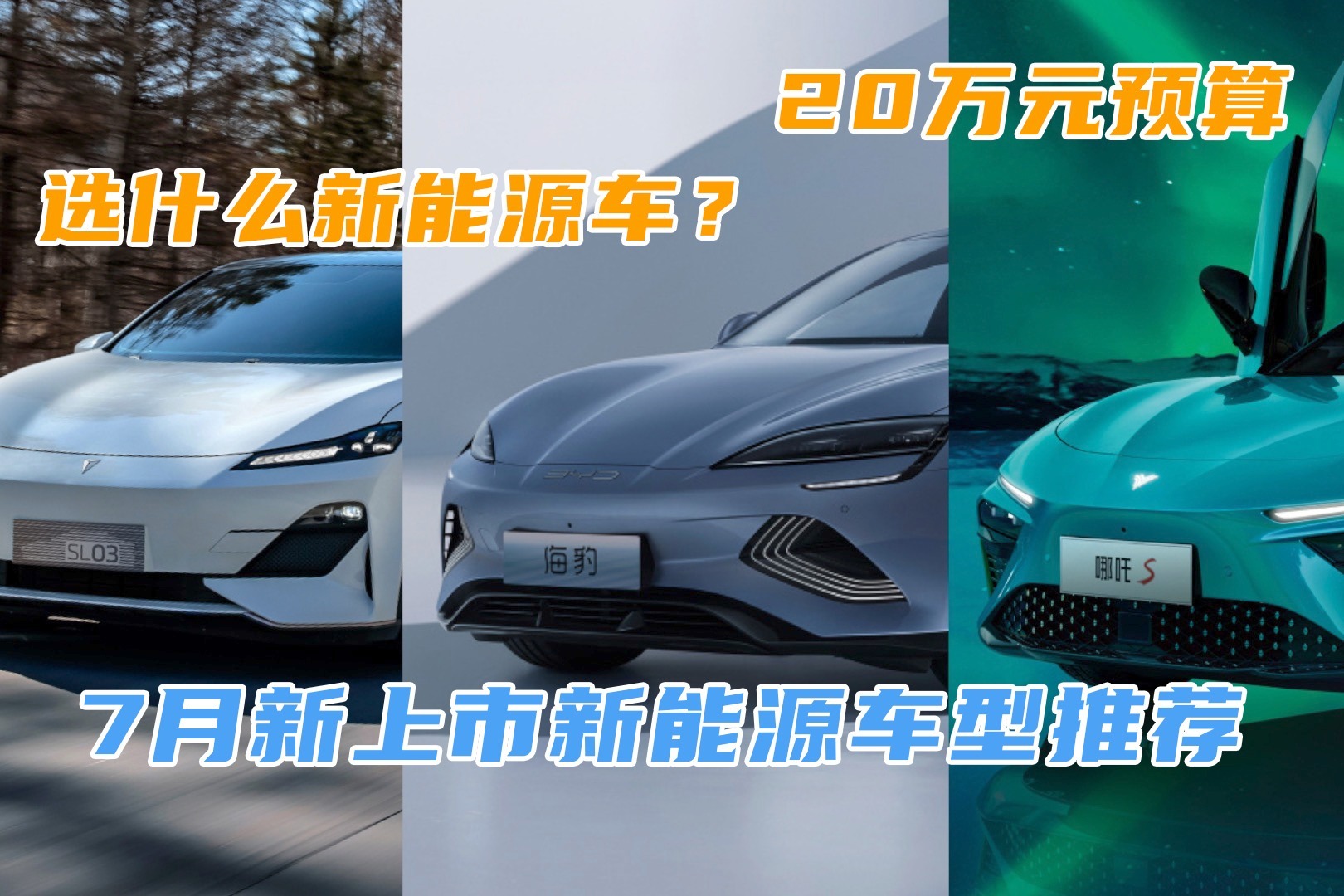 20万预算买新能源车?如何选择能更支持国产 凤凰网视频 凤凰网